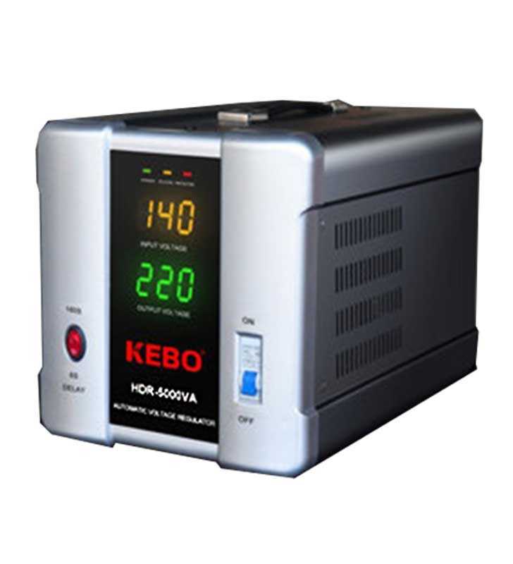 STABILISATEUR A FIXE DIGT 5000VA WDR 5000 KEBO INPUT 100VLT/260VLT