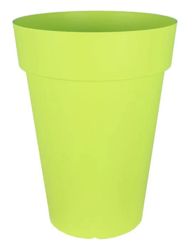 POT DE JARDIN ECLIPSE H:420MM VERT MAT