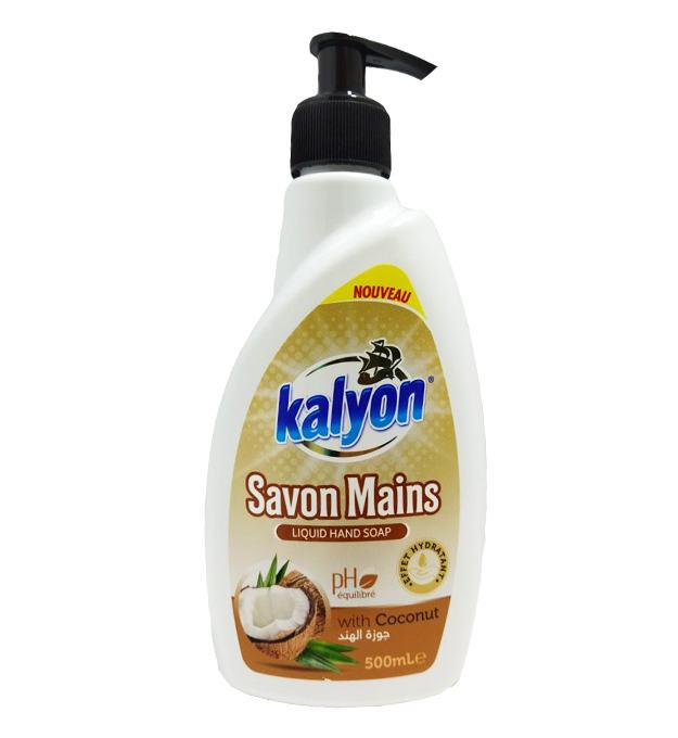 SAVON MAIN LIQUIDE KALYON 500 ML REF C BLANC