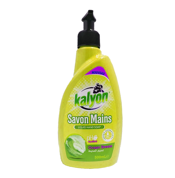 SAVON MAIN LIQUIDE KALYON 500 ML REF LC JAUNE