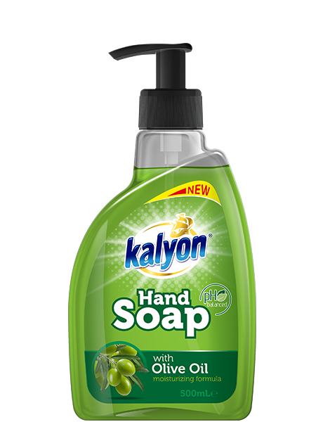 SAVON MAIN LIQUIDE KALYON 500 ML REF OV VERT
