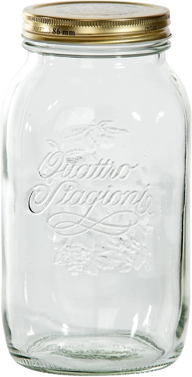 BOCAL EN VERRE AVEC COUVERCLE 1L/2980385