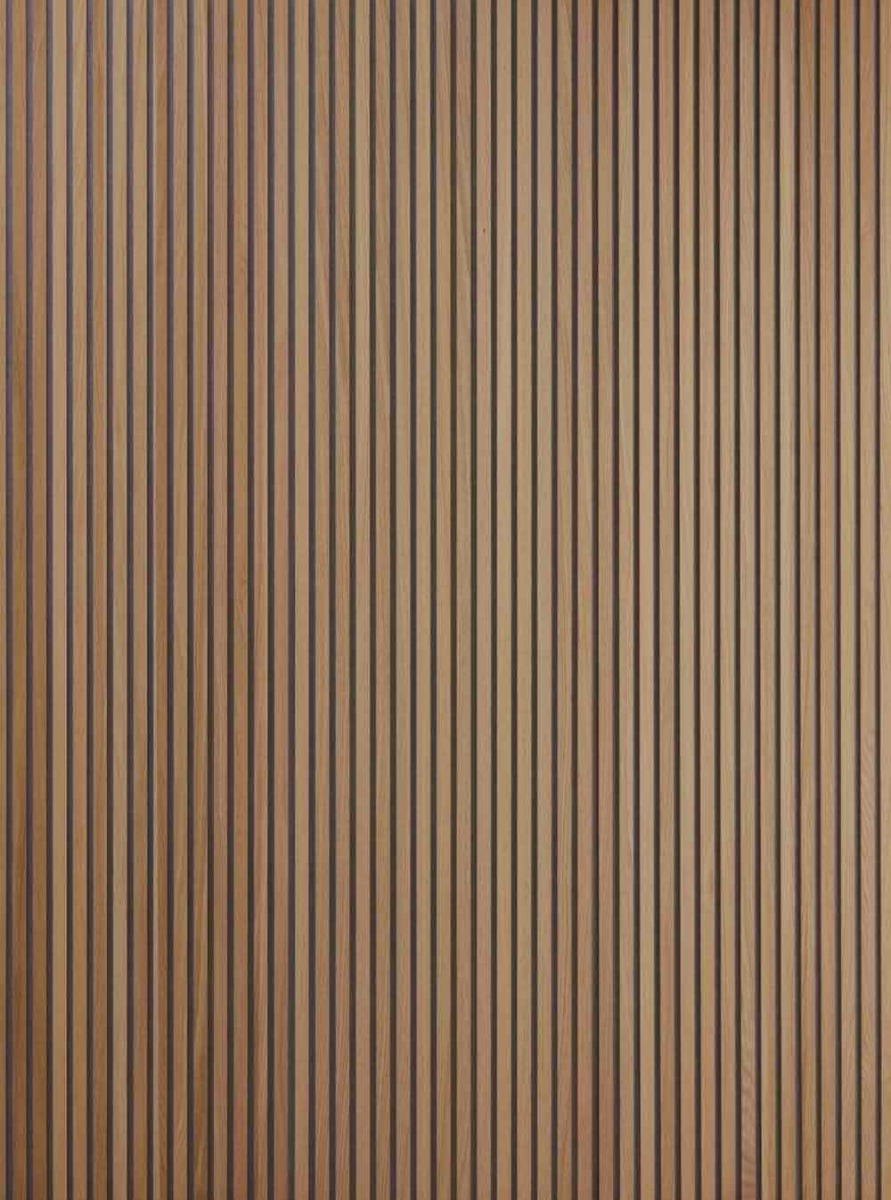 PANNEAU MURAL EN BARDAGE WPSL MDF 1070 NOYER CLAIR 118*2800*18MM