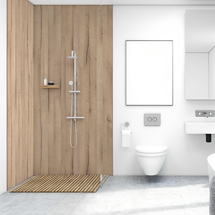 PANNEAU MURAL EN BARDAGE WP09 MDF 7020 ANTIQUE LIGHT 145*2800*18MM