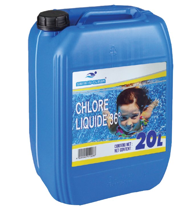 CHLORE LIQUIDE 36° SWIM-IN-CLEAR 20L