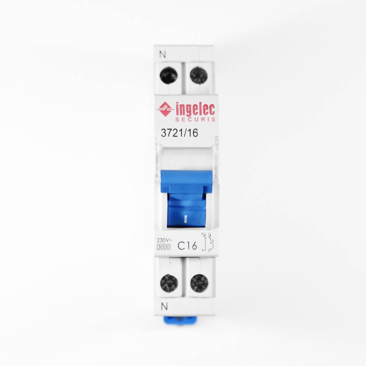 DISJONCTEUR PHASE+NEUTRE 20A