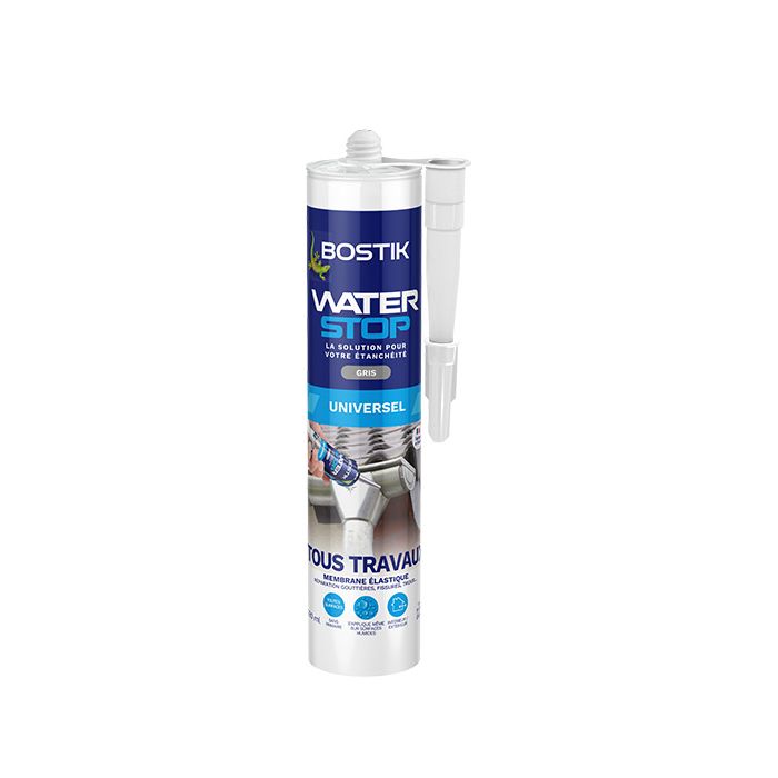 BOSTIK WATERSTOP TOUS TRAVAUX GRIS EN 290 ML