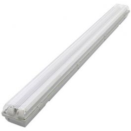 REGLETTE ETANCHE DOUBLE 1M20/IP65 AVEC 2 TUBES LED 2X20W