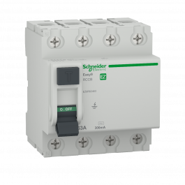 INTERRUPTEUR DIFFERENTIEL EASY9 XP 4P 63A 300MA